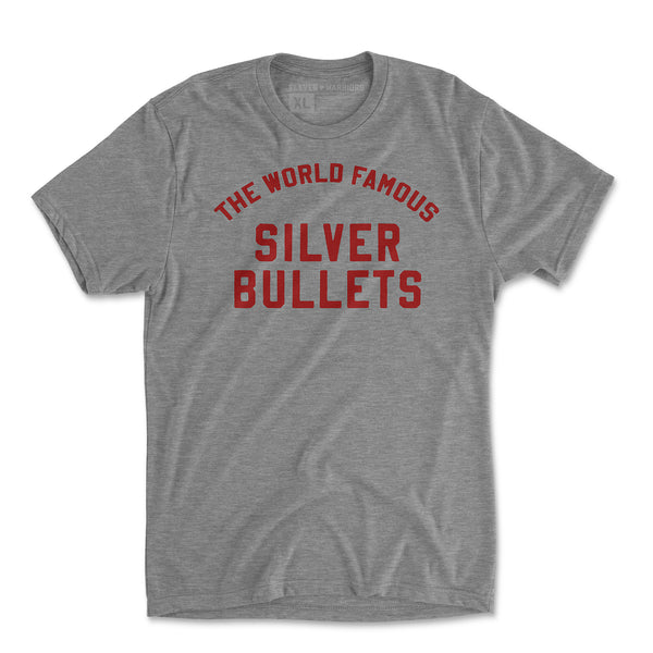 The World Famous Silver Bullets Tee – Eleven Warriors Dry Goods