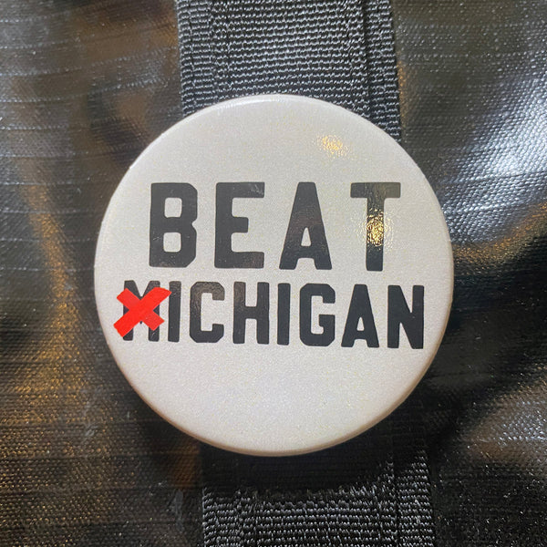 Beat ichigan Button – Eleven Warriors Dry Goods